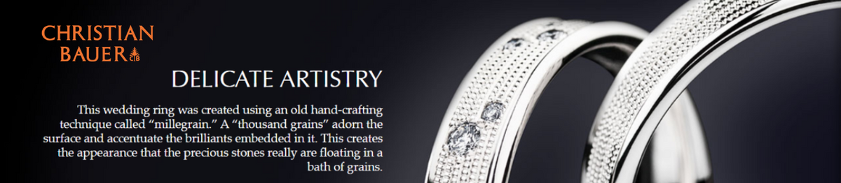 Buy Christian Bauer Wedding Rings | Diamond Wedding Rings for Men and ...