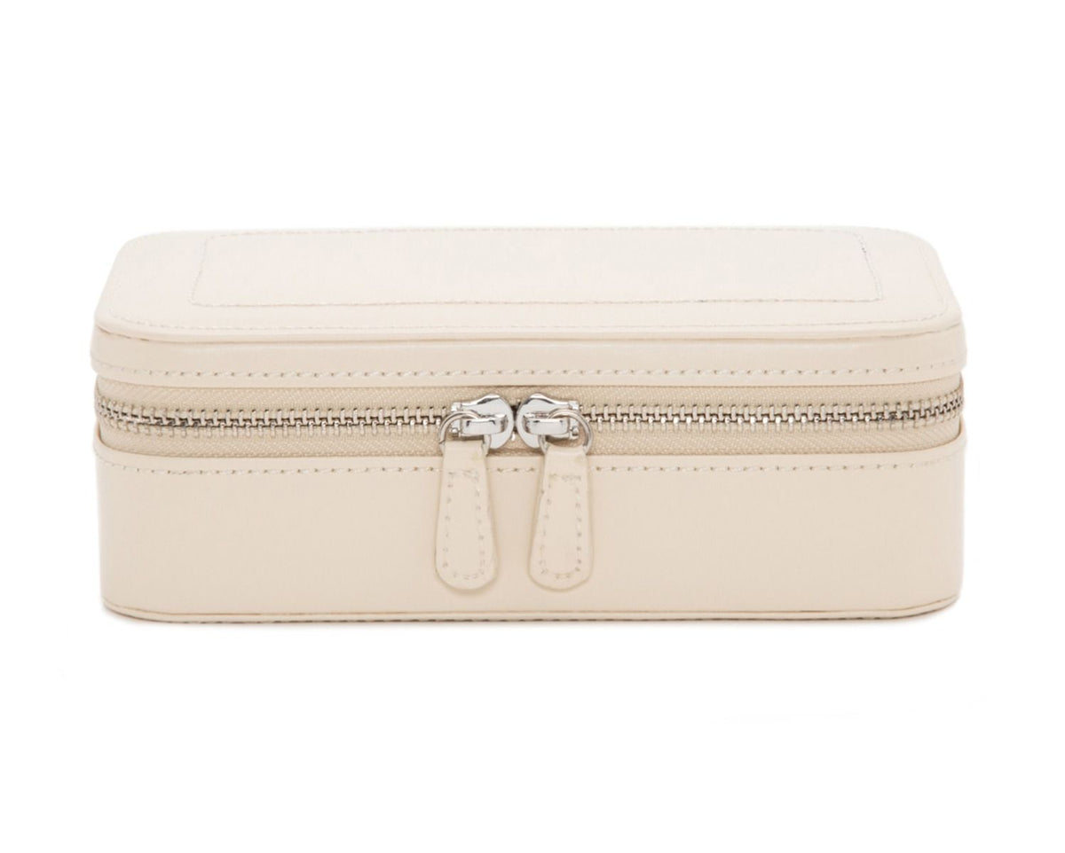 SOPHIA TRAVEL ZIP CASE IN IVORY — MulloysJewelry